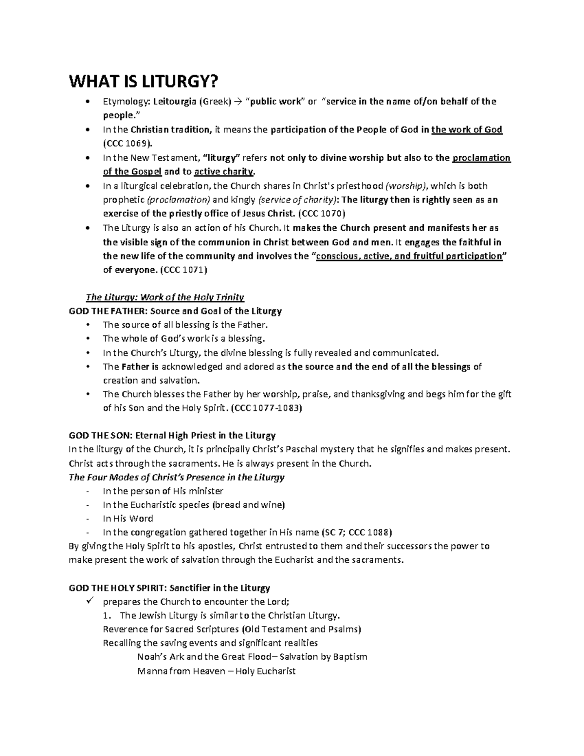 Complete%20Notes%20on%20Liturgy%20and%20Sacraments - WHAT IS LITURGY ...