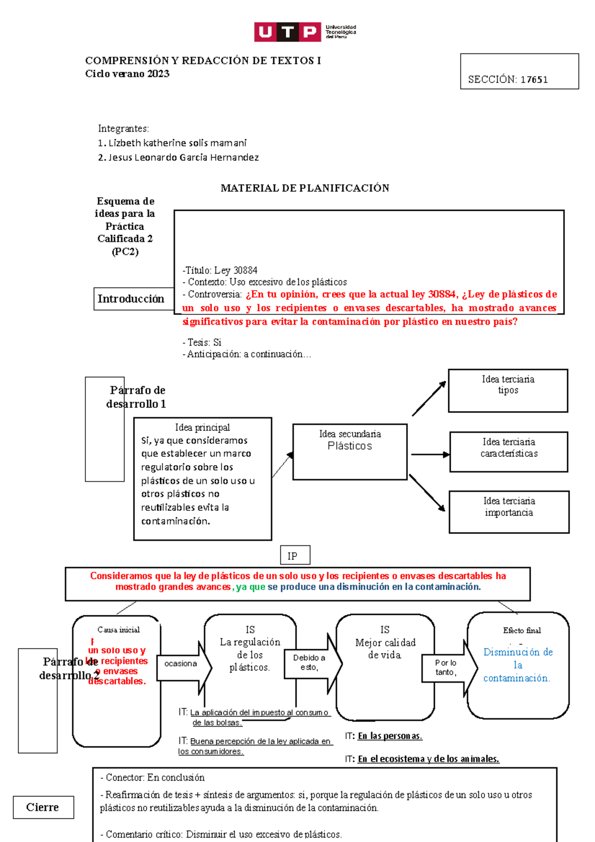 Trabajo PARA EL DIA 22 - tytytyty - COMPRENSIÓN Y REDACCIÓN DE TEXTOS ...