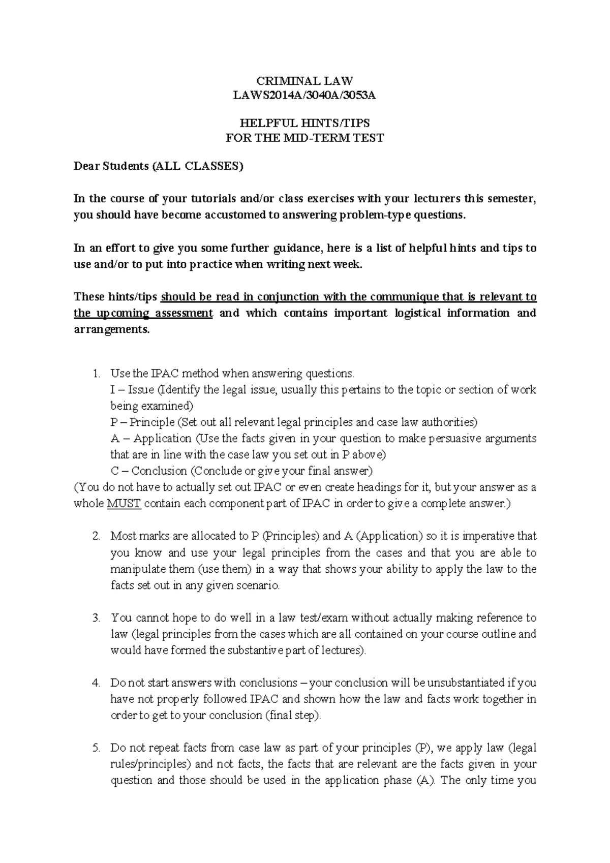 Criminal+Law+Helpful+Hints+%26+Tips+from+the+Teaching+Team+2024 ...