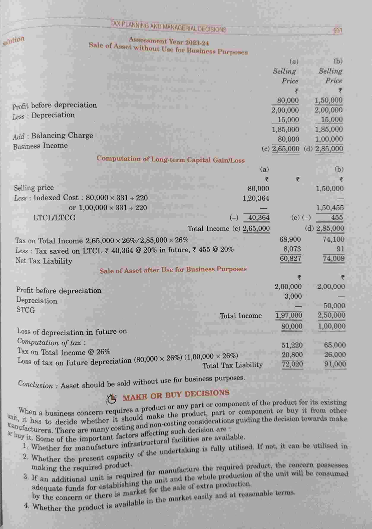tax planninng and management - Bcom Tax Procedure and Practice - Studocu