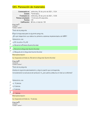 actividad_3_EA3 - Formato: Plan agregado El tornillón Datos de ...