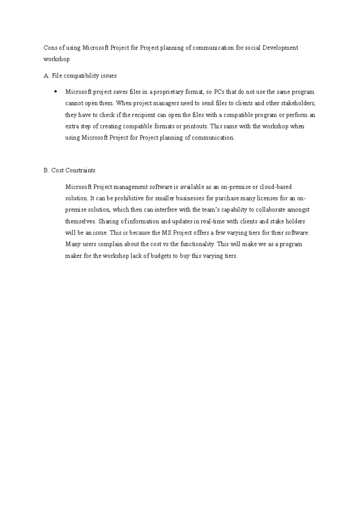 cons-of-using-microsoft-project-for-project-planning-of-communication