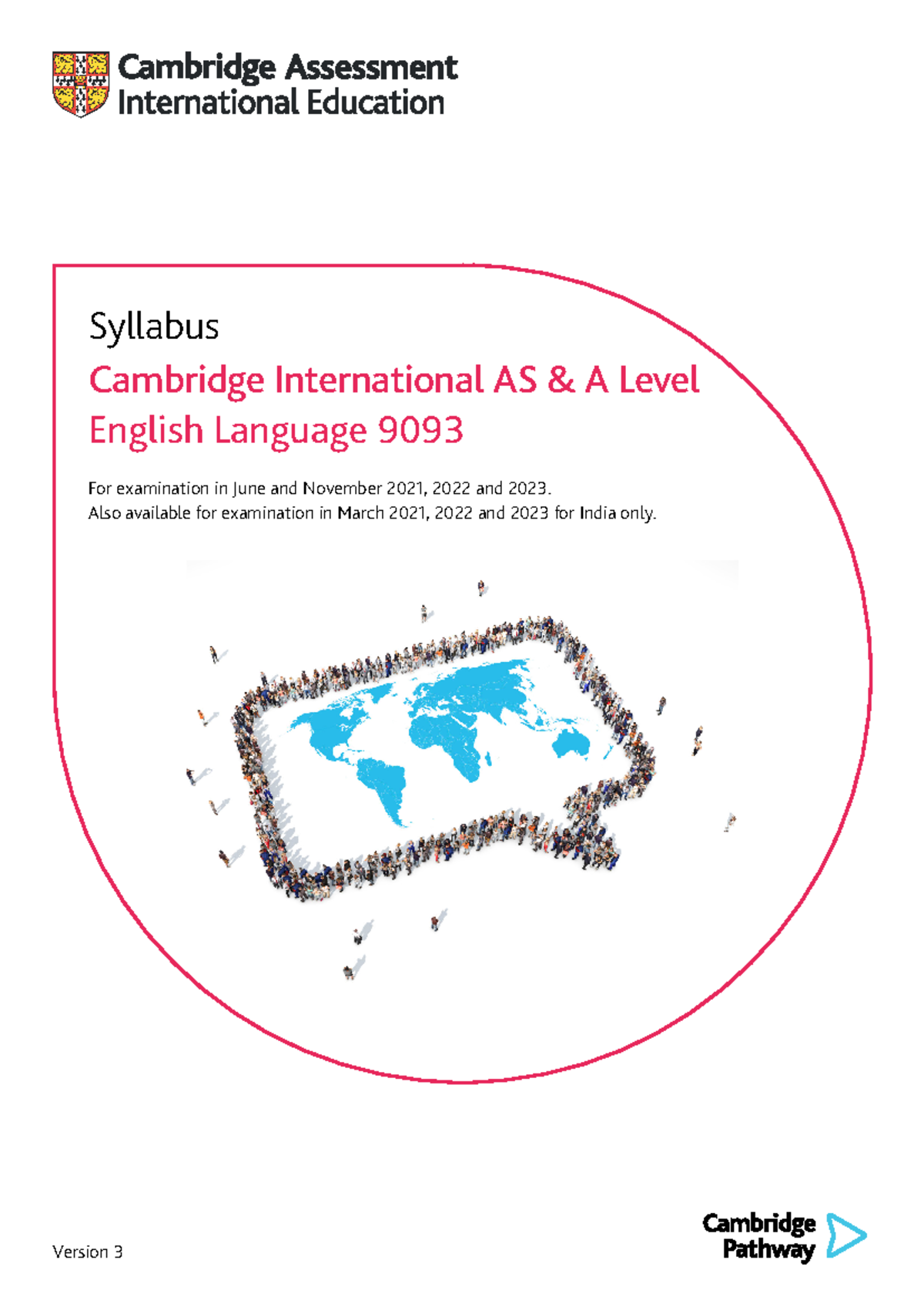 English Syllabus - Syllabus Cambridge International AS & A Level ...