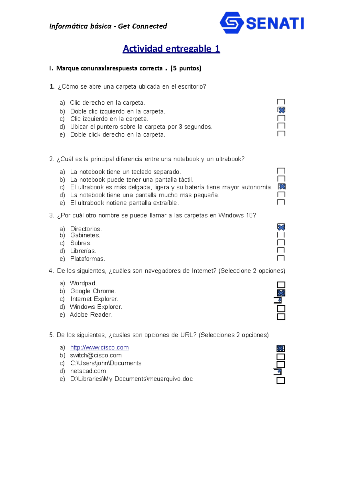 Entregable 01 de informática (1) - Informática básica - Get Connected Actividad entregable 1 I ...