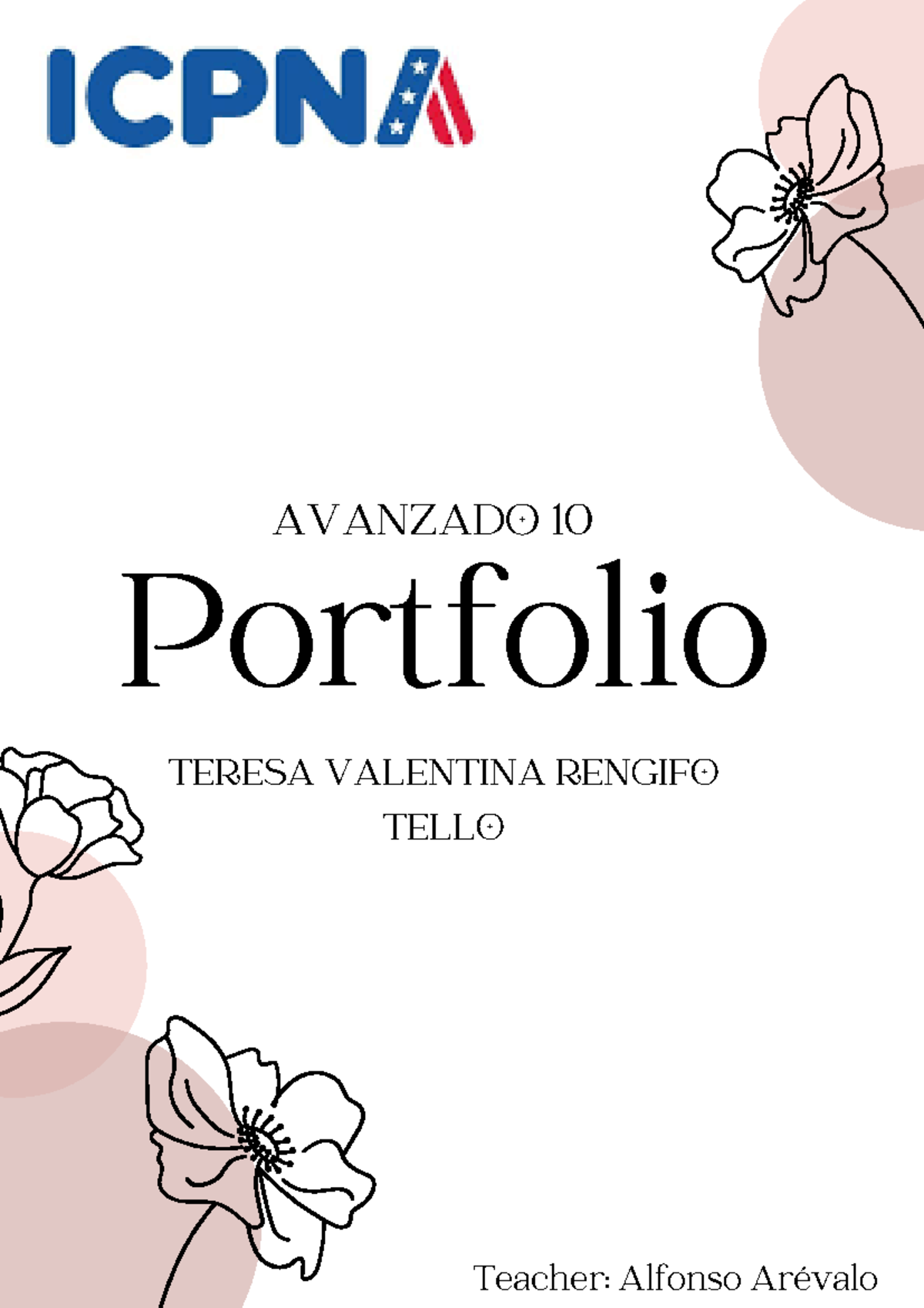 Portfolio-Teresa Valentina Rengifo Tello-Avanzado 10- Icpna - Portfolio ...