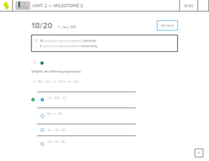 College Algebra milestone 5 unit 5 - UNIT 5 — MILESTONE 5 Score 21/ 21/22 that's 95% Retake 21 ...