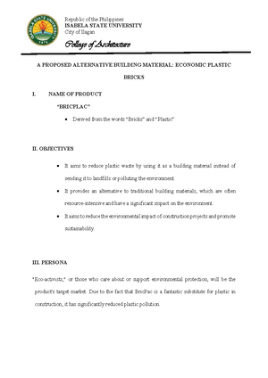 Pdfcoffee building tech 5 - BUILDING TECHNOLOGY 5 (BT-5) ALTERNATIVE BUILDING CONSTRUCTION ...