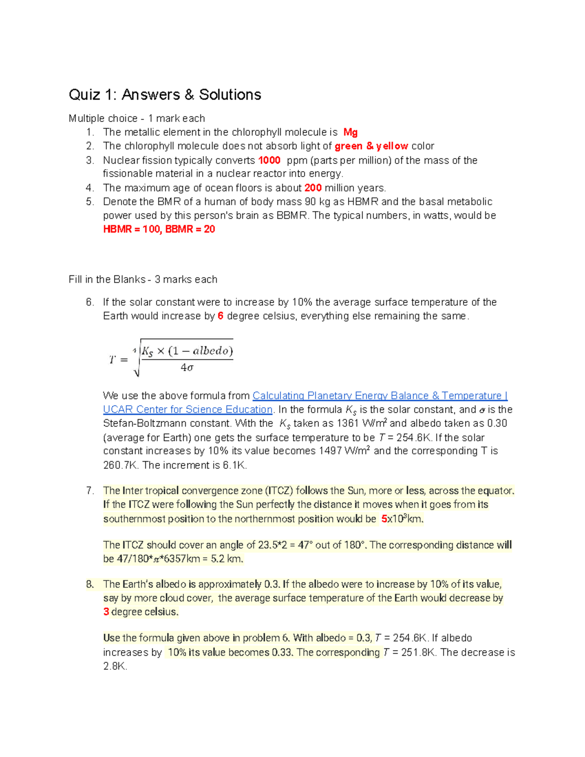 Code Tantra Quiz 1 Solutions Quiz 1 Answers And Solutions Multiple Choice 1 Mark Each 1 The