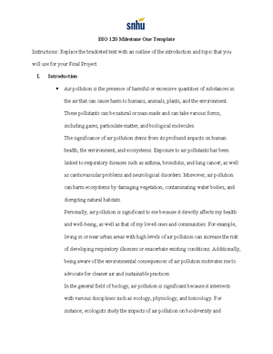 BIO 120L Module Three Cell Structure and Function Lab Report Template - Name: Megan - Studocu