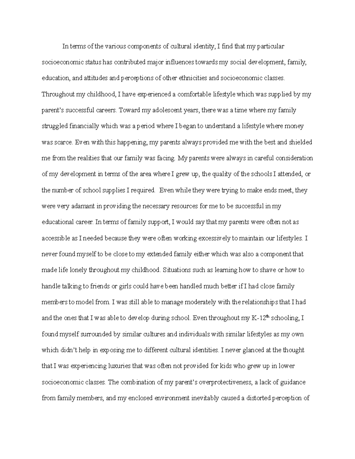 Paper 2 In Terms Of The Various Components Of Cultural Identity I paper-2-in-terms-of-the-various-components-of-cultural-identity-i