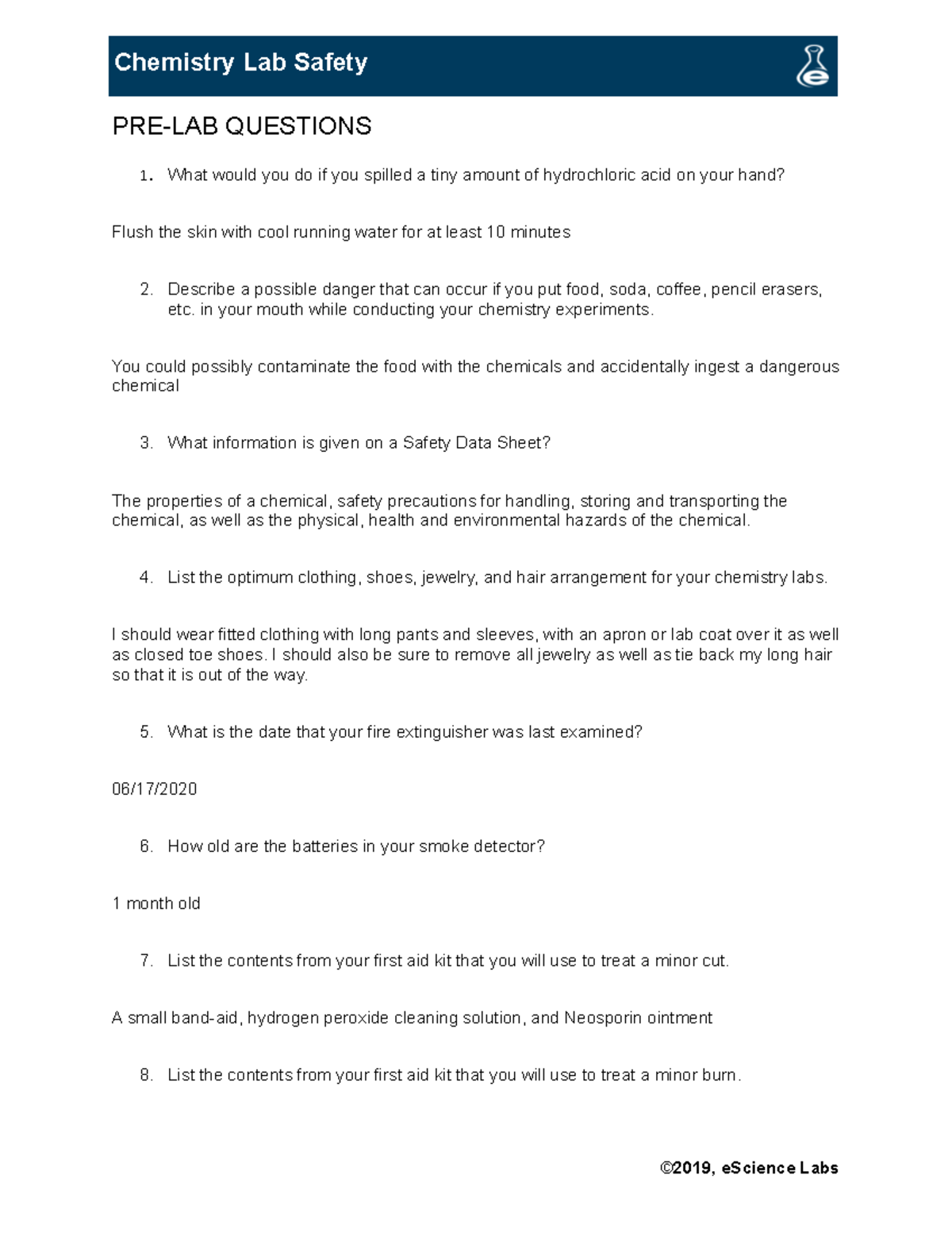Lab Workbook Module 2 - PRE-LAB QUESTIONS What would you do if you ...