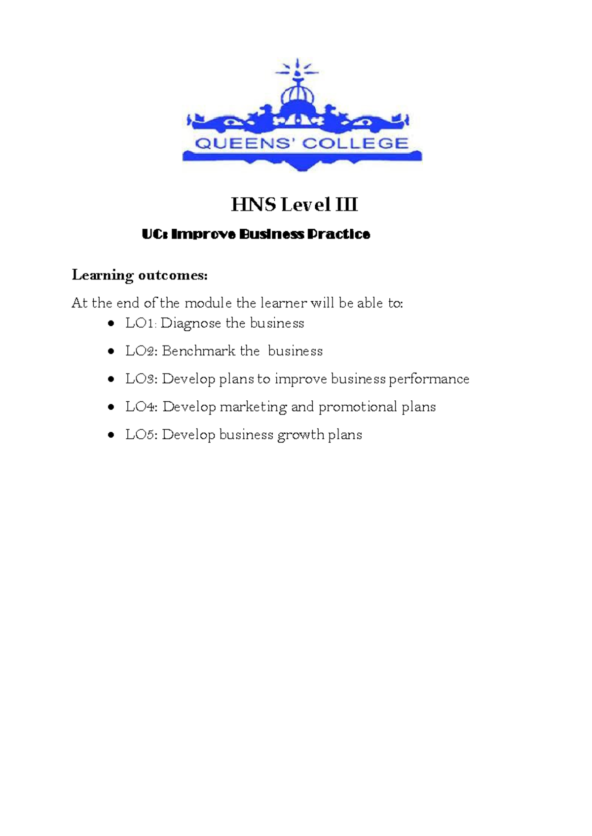 3. improve business practice - computer science - AAU - Studocu