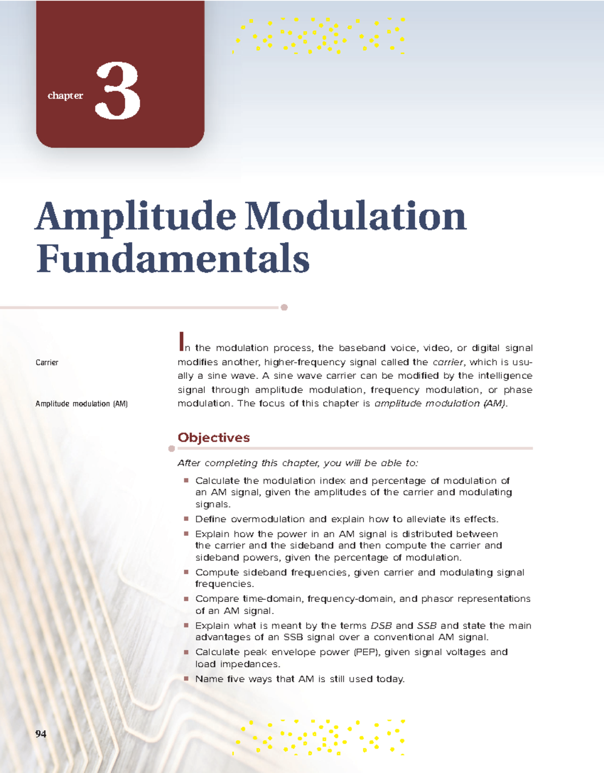 Principles OF Communication Systems Module-2 - 94 chapter Amplitude ...