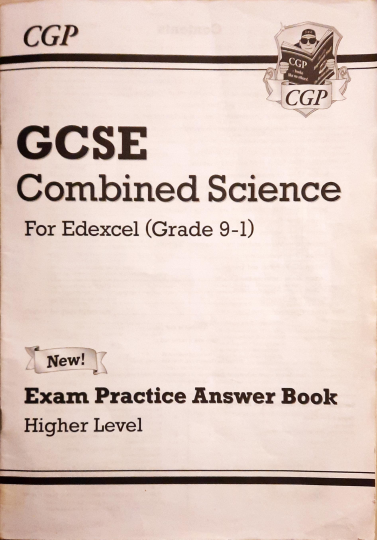 CGP Combined Science Answer BOOK - CGP CGP CGP GCSE Combined Science ...