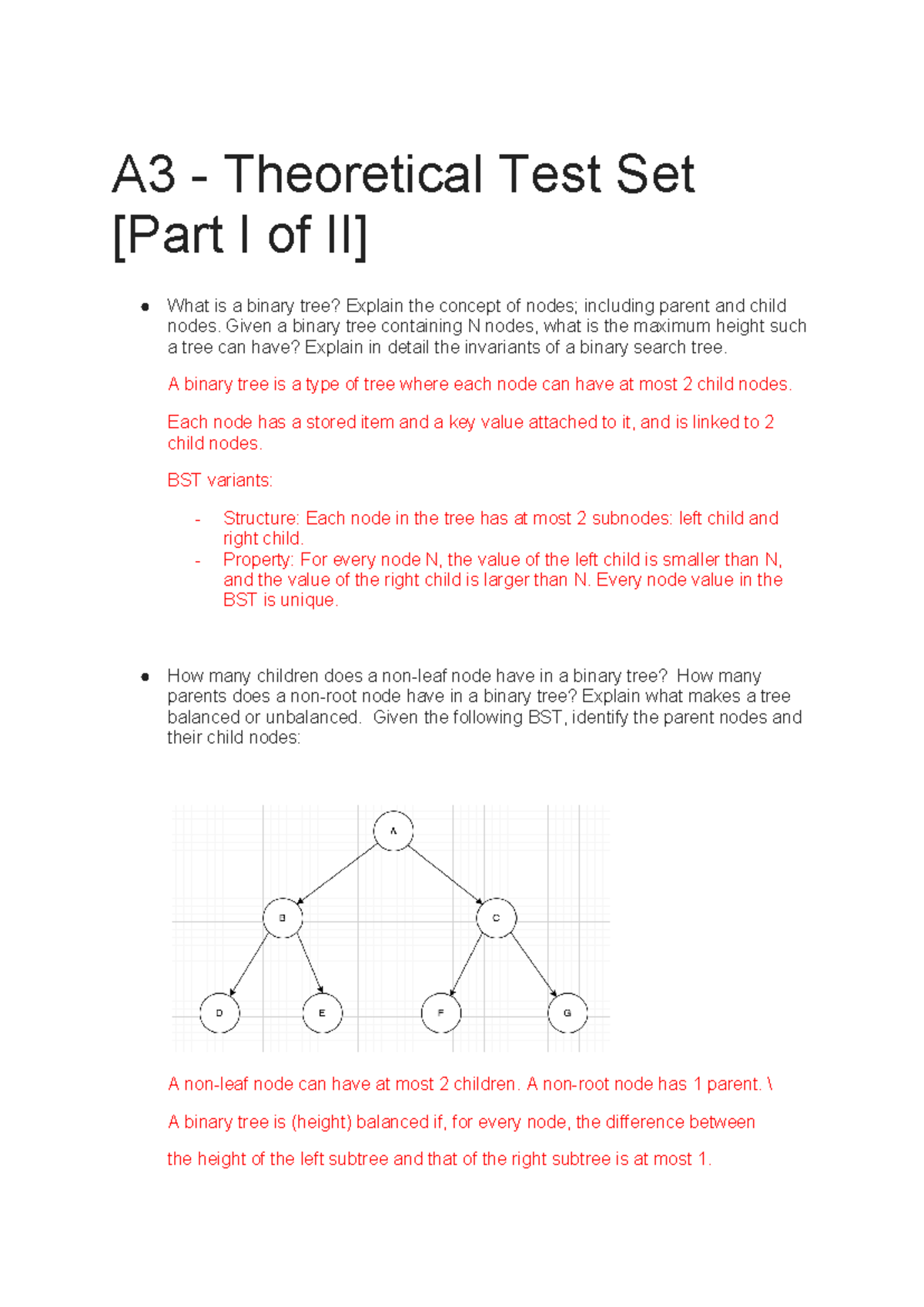 A3.2 - Theoretical Test Set - A3 - Theoretical Test Set [Part I of II ...