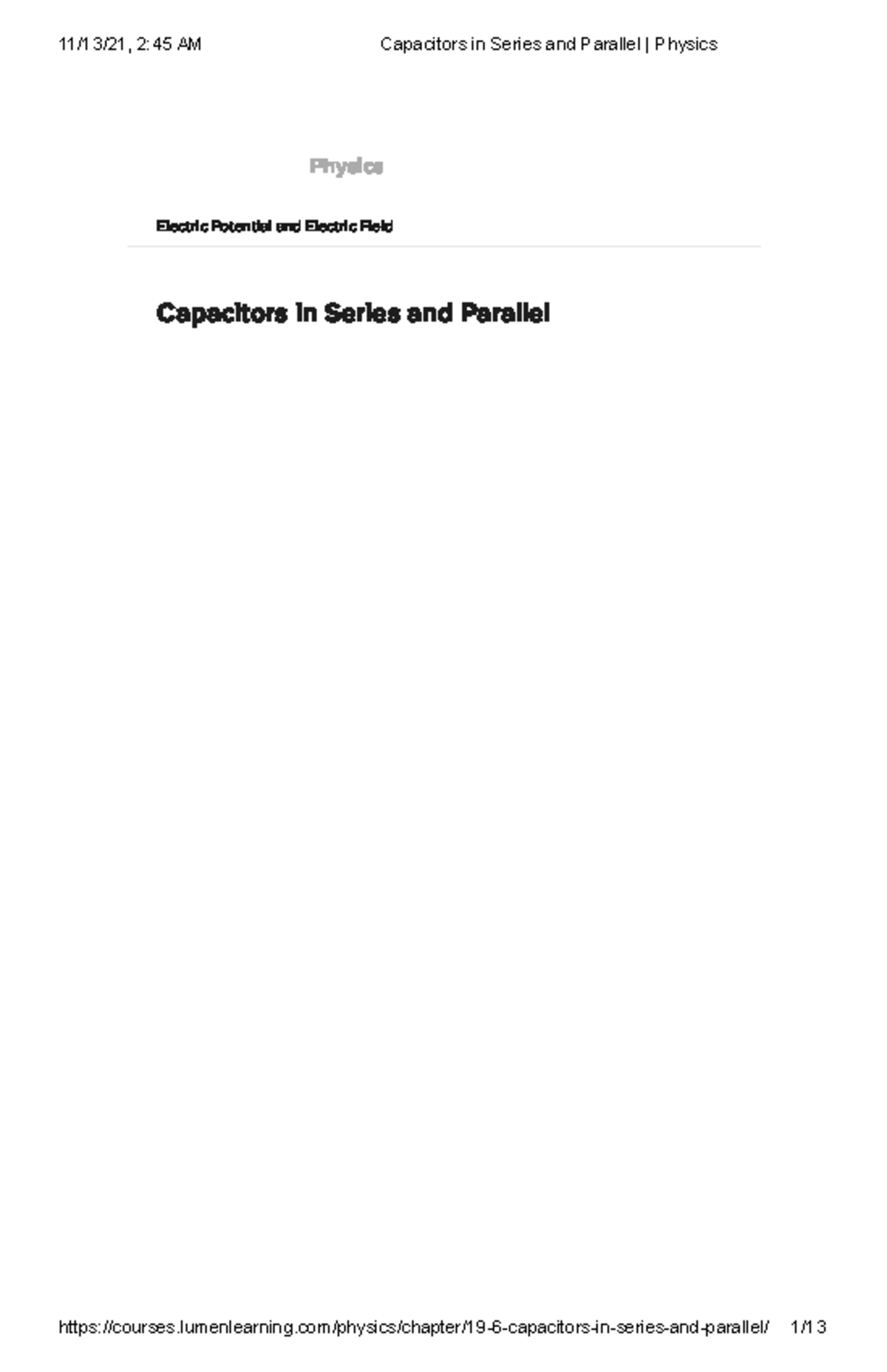 Capacitors In Series And Parallel Physics Biostatistics KAU Studocu capacitors-in-series-and-parallel-physics-biostatistics-kau-studocu