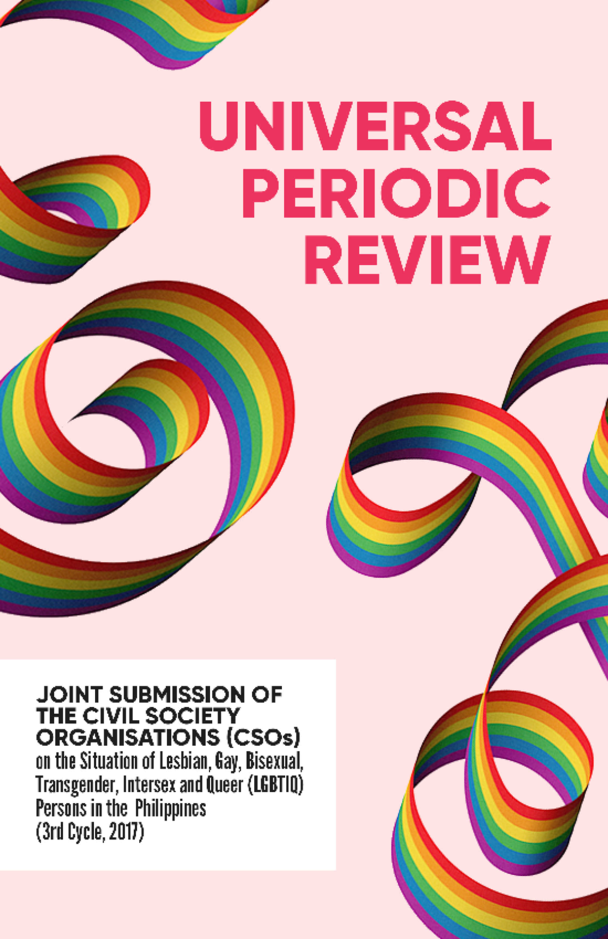 Philippines UPR Joint Report 3rd Cycle - The Philippines ratified ...