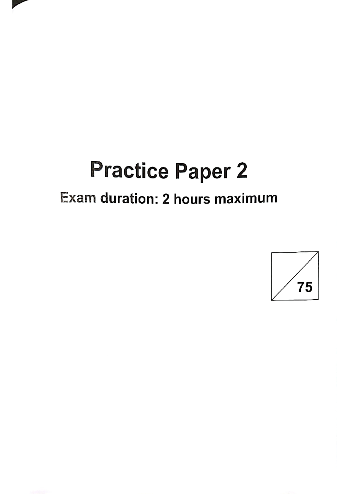 Paper 2 - for Music theory grade 5 online exam - Studocu