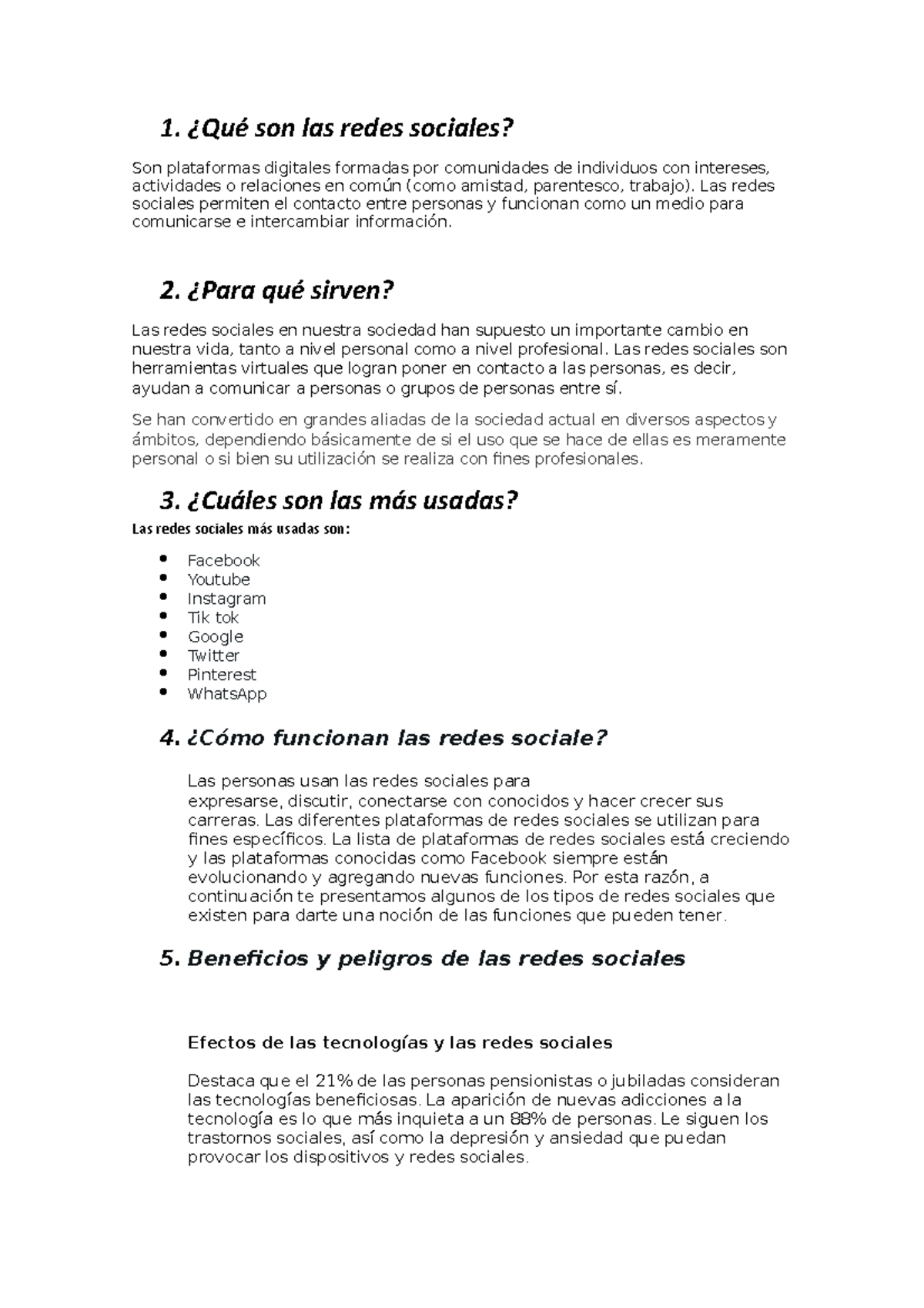 Guardado - son algunos ejercicios importantes - 1. ¿Qué son las redes ...