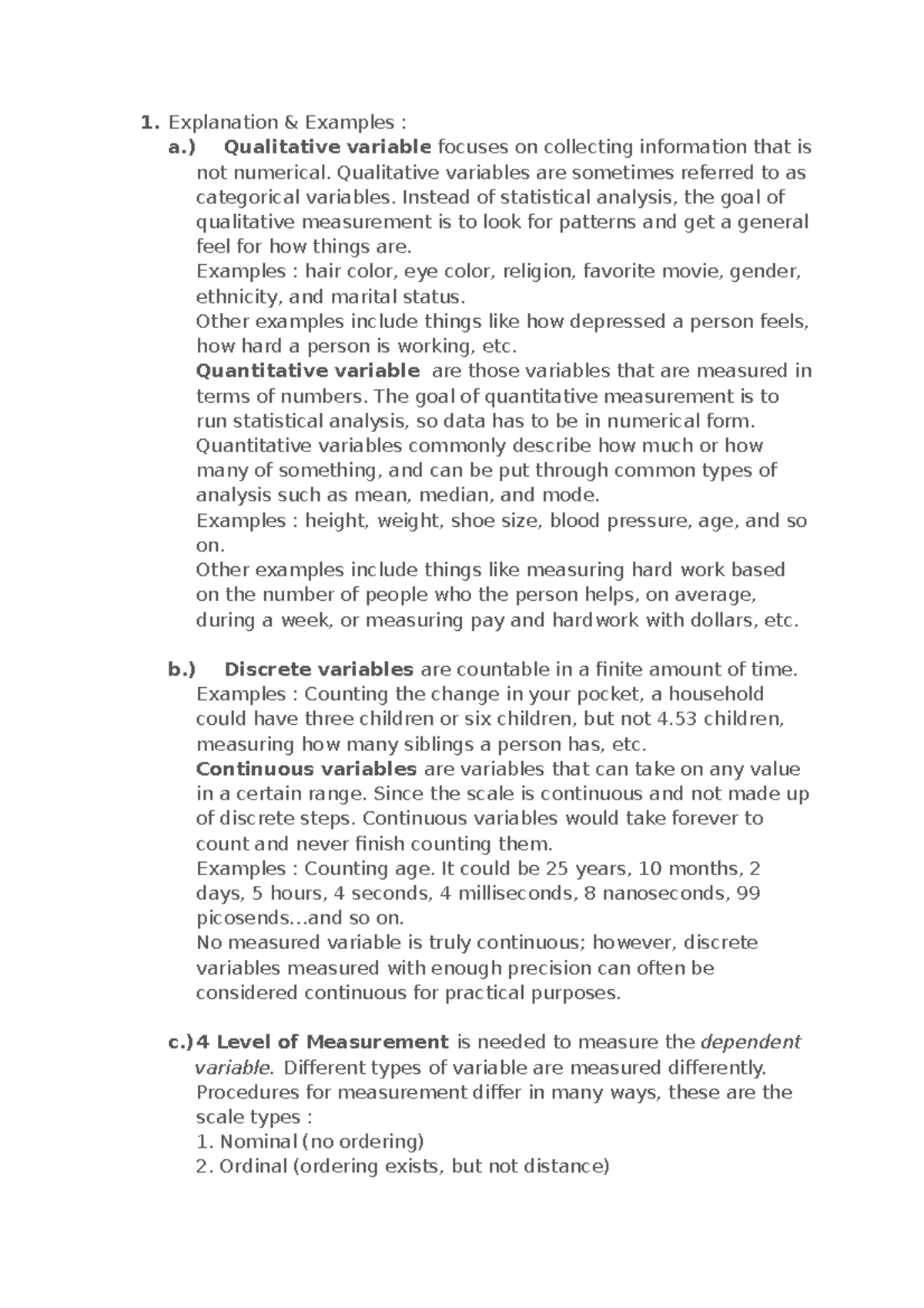 Introduction Organizing and Visualizing - 1. Explanation & Examples : a ...