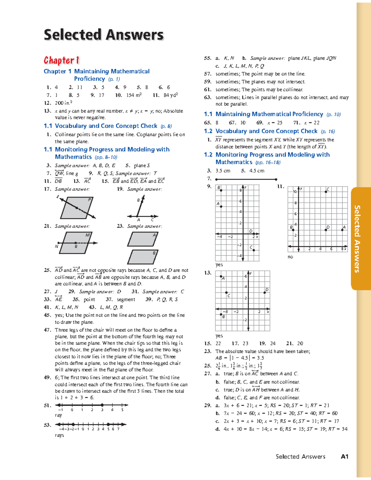Inbound 2291778161501525296 - Selected Answers A Selected Answers ...