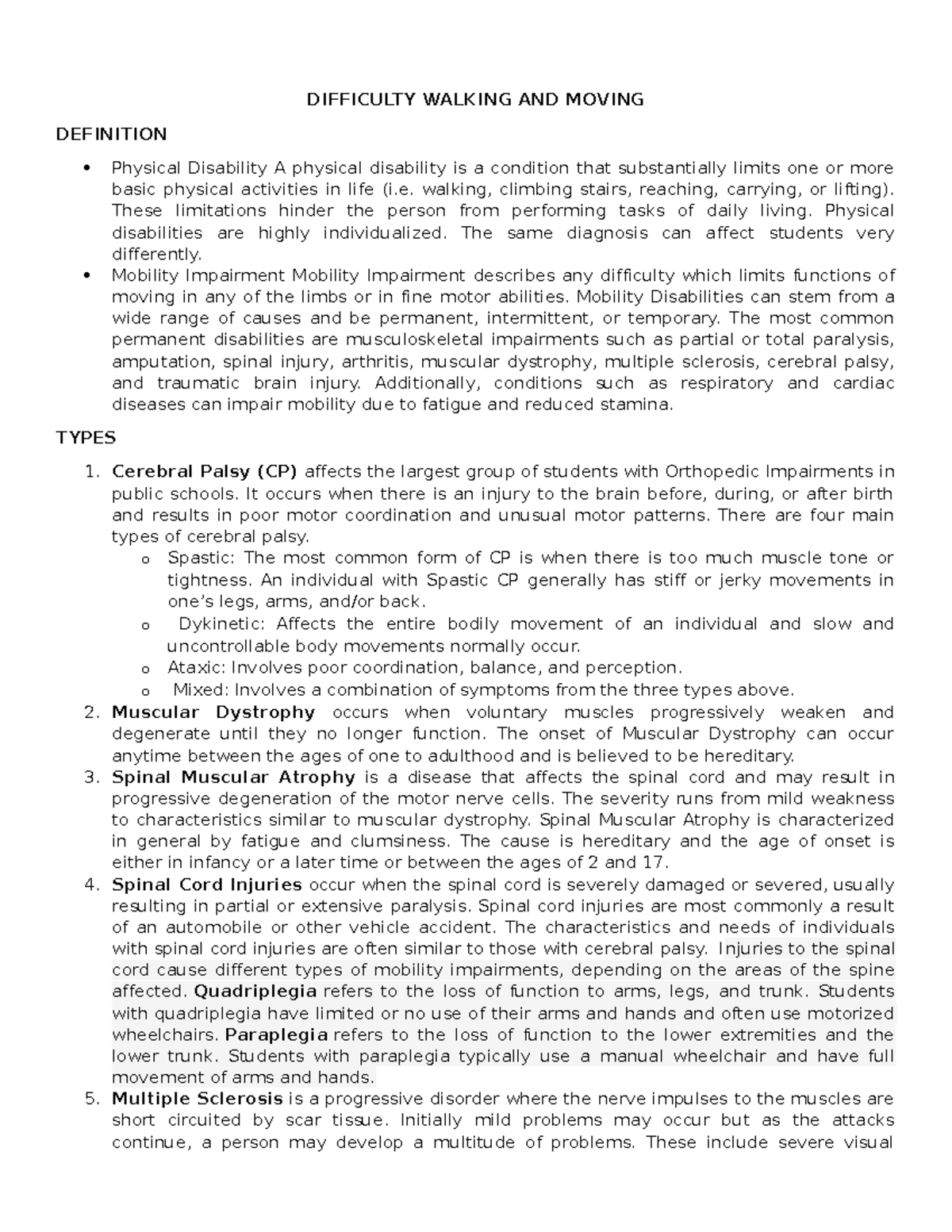 427022593 Difficulty Walking and Moving - DIFFICULTY WALKING AND MOVING ...