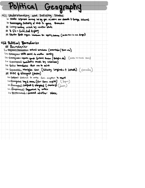 Geography Ch 5 - GEOG 1500 - Studocu