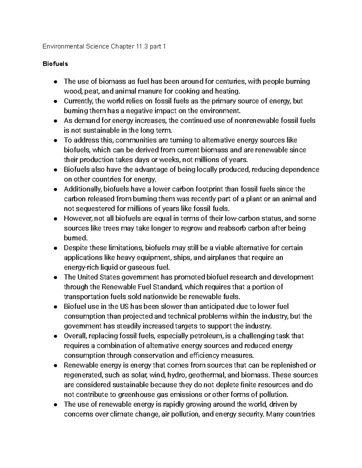 Enviromental Science Chapter 11.3 part 1 - Environmental Science ...