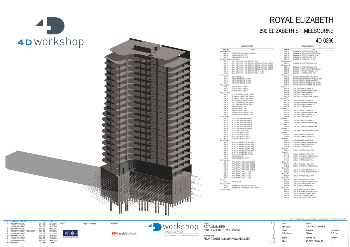 0266-S000 01[L] - Consultant drawings - Plo t D ate @ A1 / : project ...
