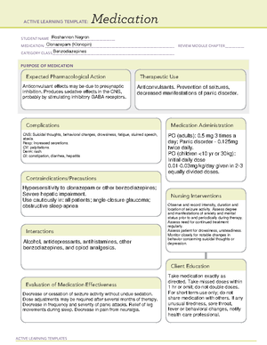 Drug cards - famotidine, oxycodone - NSG 124 - Studocu