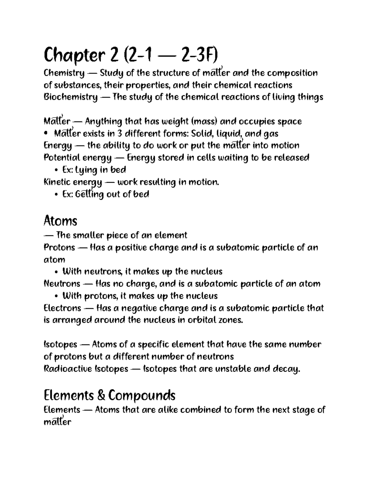2-1 - 2-3F - Chapter 2-1 through 2-3F - Chapter 2 (2-1 — 2-3F ...