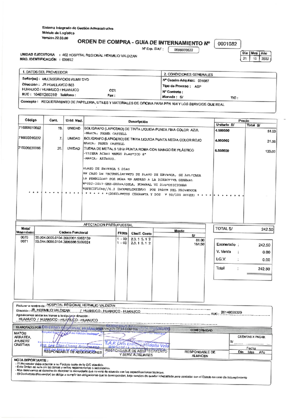 Orden DE Compra 1082 KM 658e22112208030 [1440] - Comunicacion - Studocu