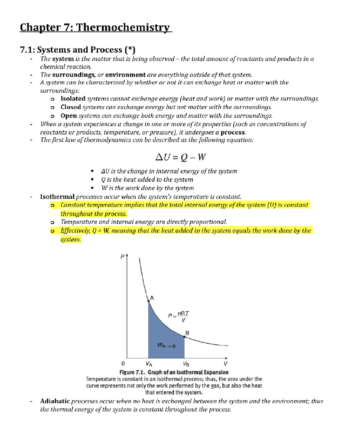 (7)Thermochemistry - (7)Thermochemistry - M0001 - Studocu