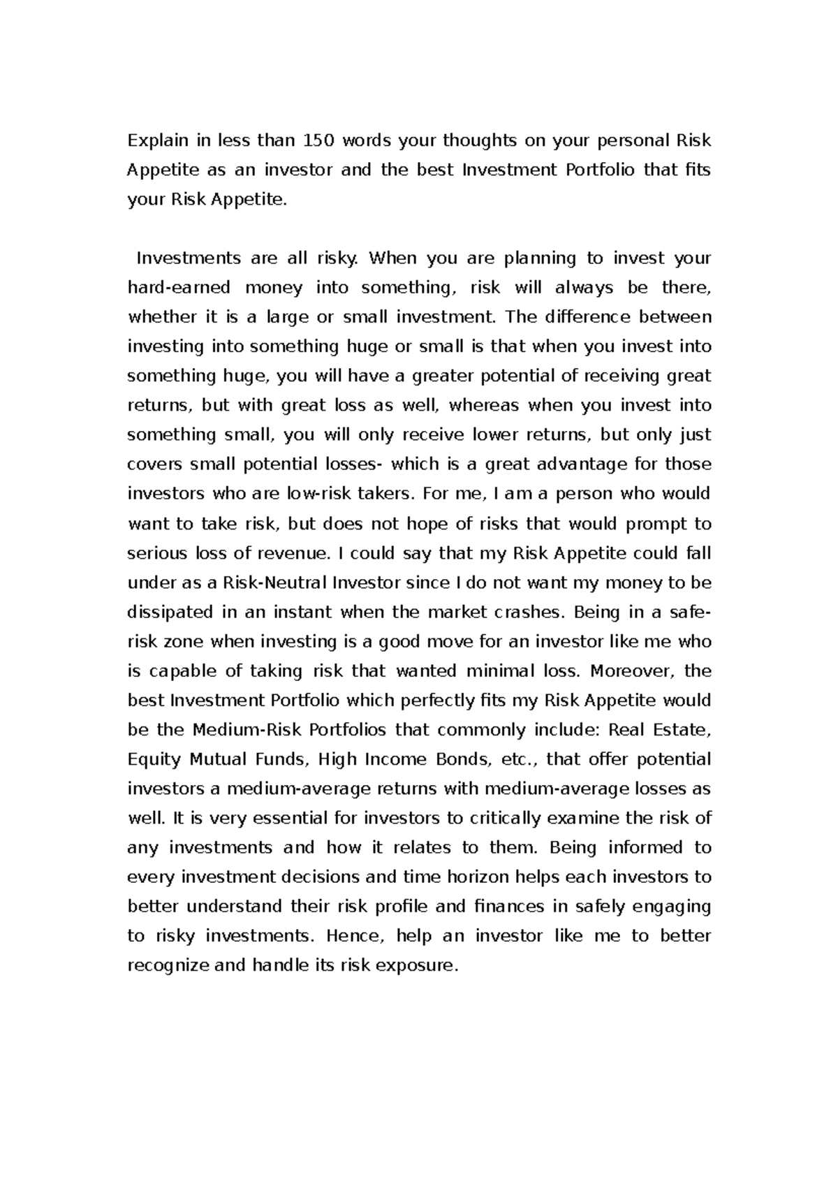 ( Classwork 3) - Accounting - Explain in less than 150 words your ...