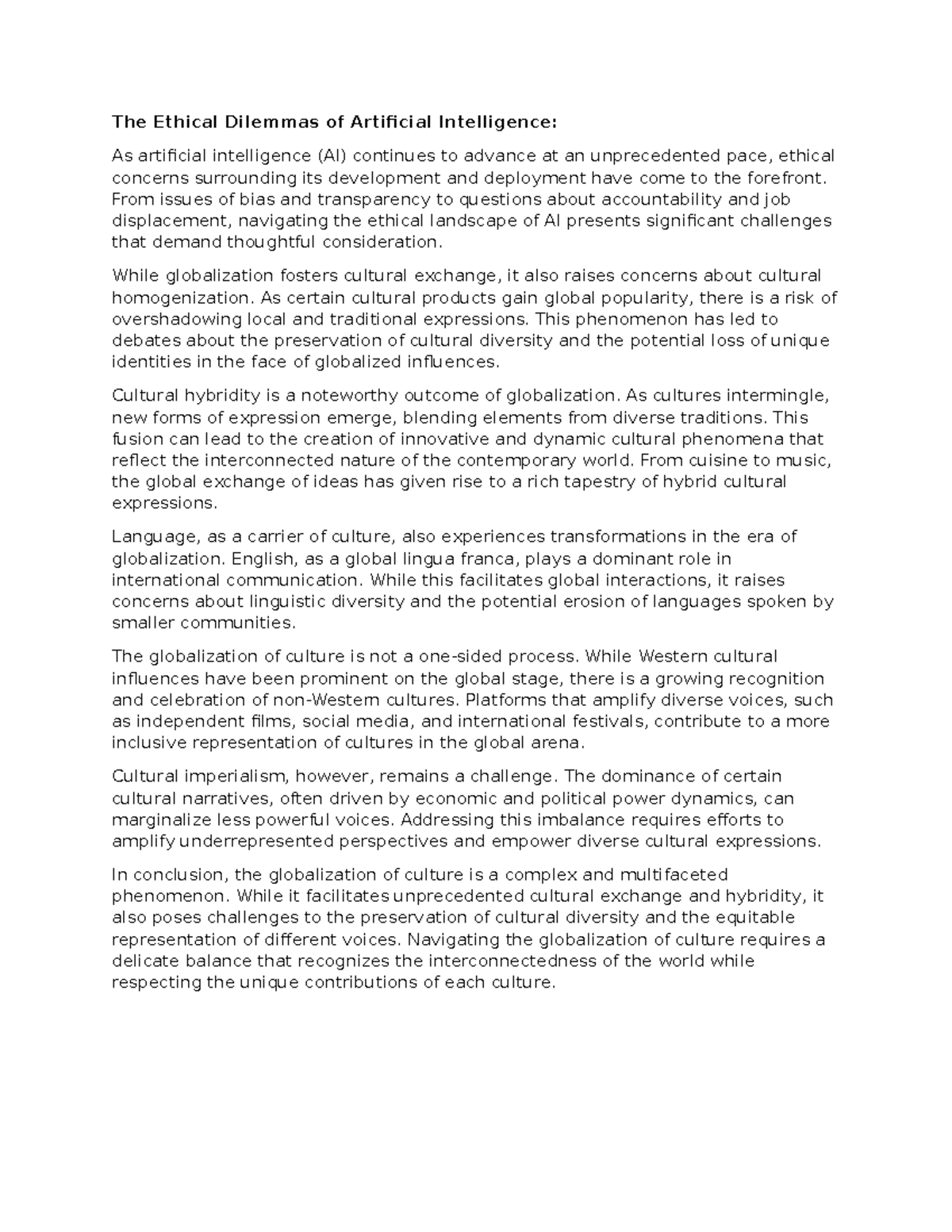 IZUS 6 - class notes - The Ethical Dilemmas of Artificial Intelligence ...