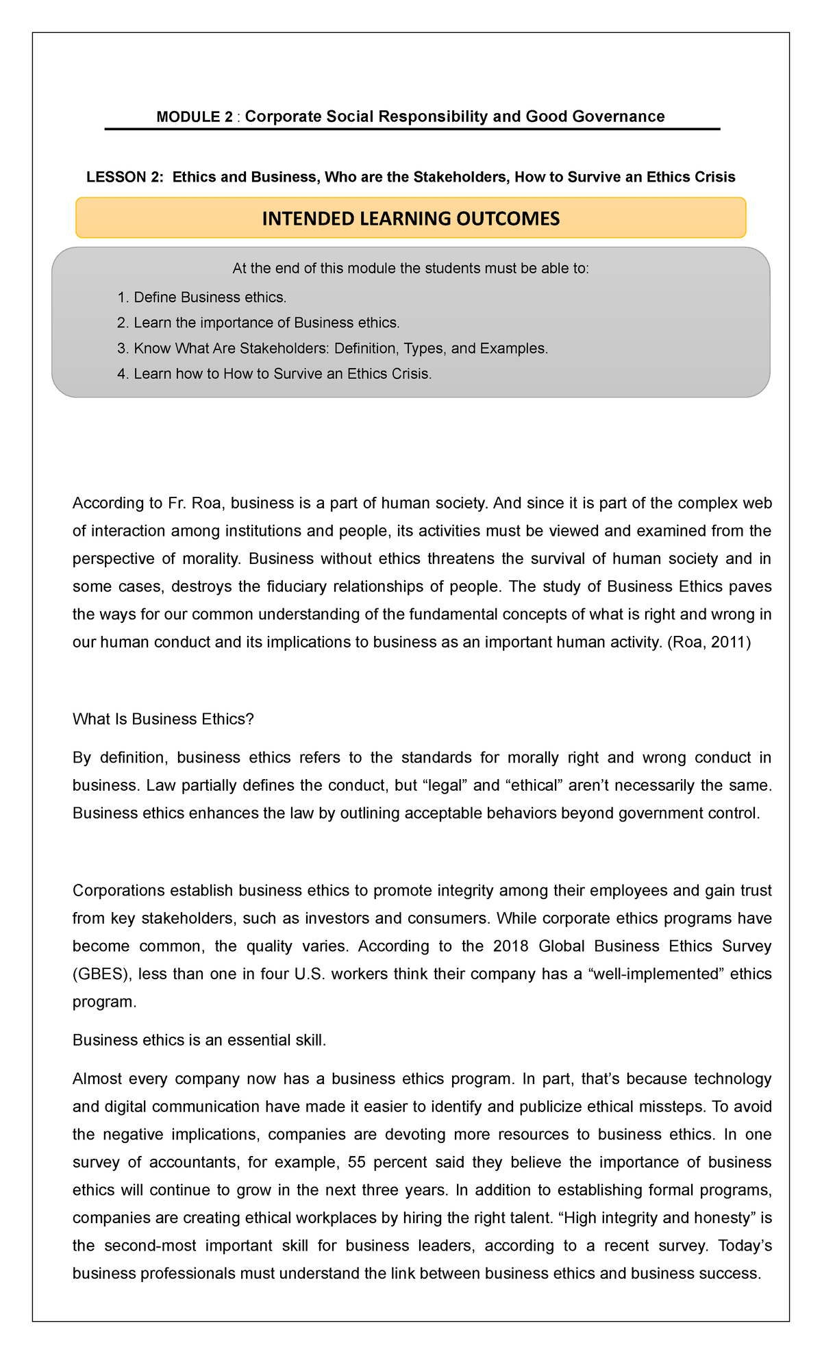 Socres module unit2 New Copy Copy Copy Copy - MODULE 2 : Corporate ...
