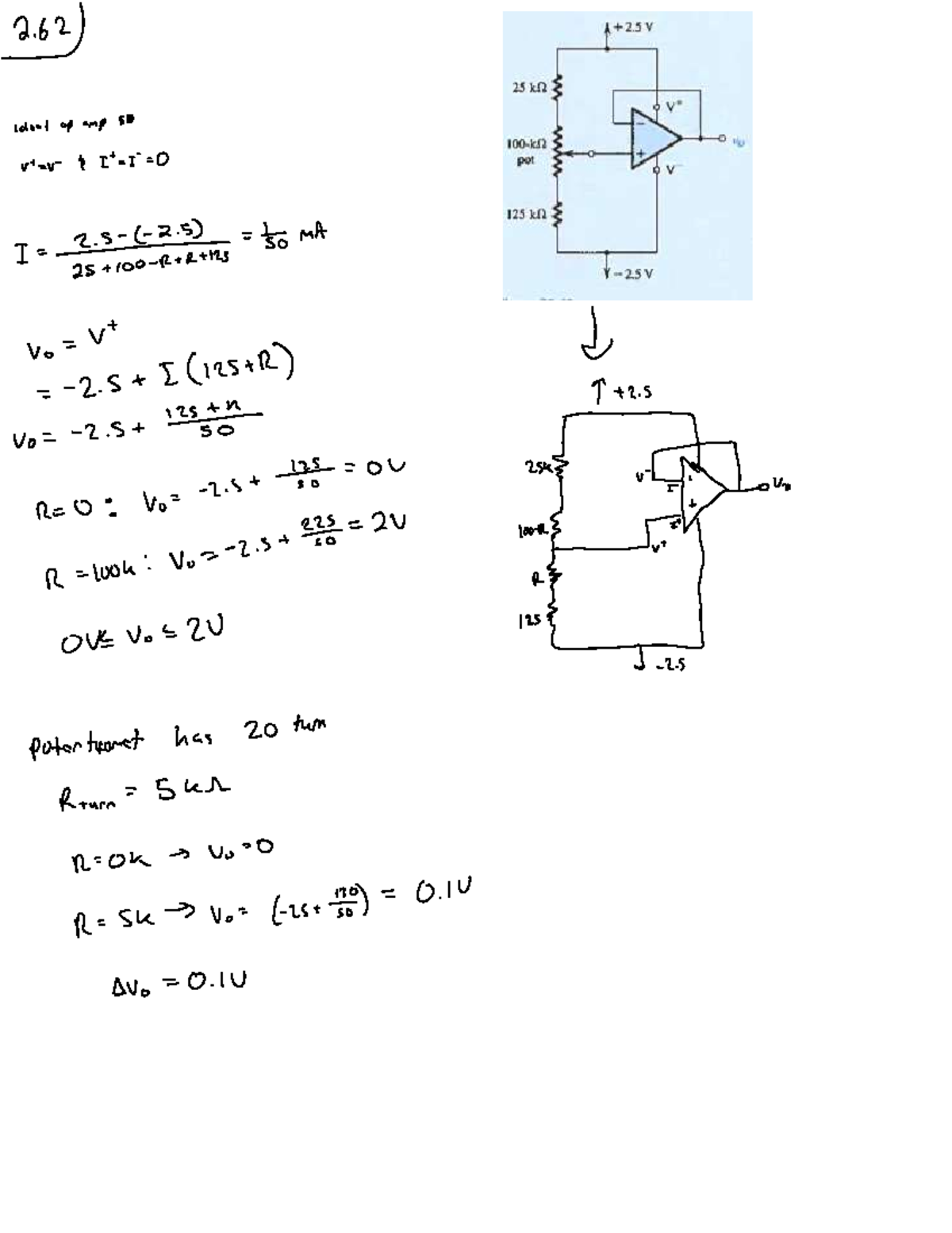 Assignment+9 - Textbook Homework Assignment - 2 A+25V 25 kn Ideal of ...