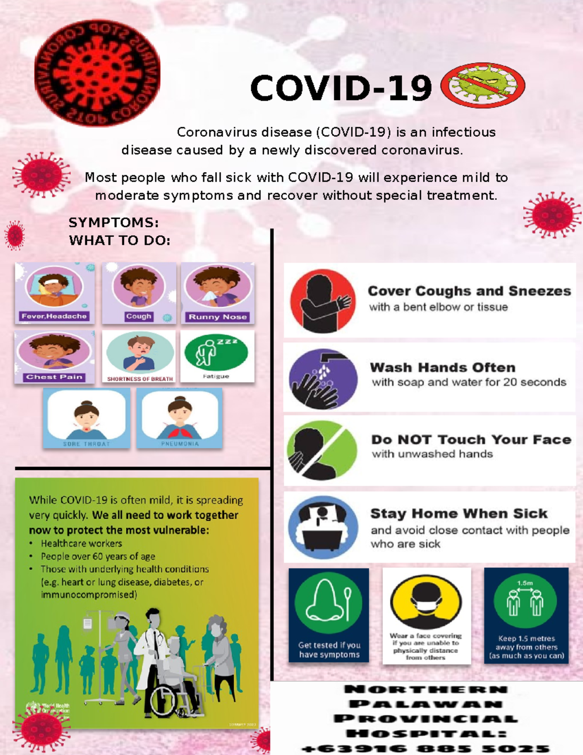 Covid- Flyer - Nursing - COVID- Coronavirus disease (COVID-19) is an ...