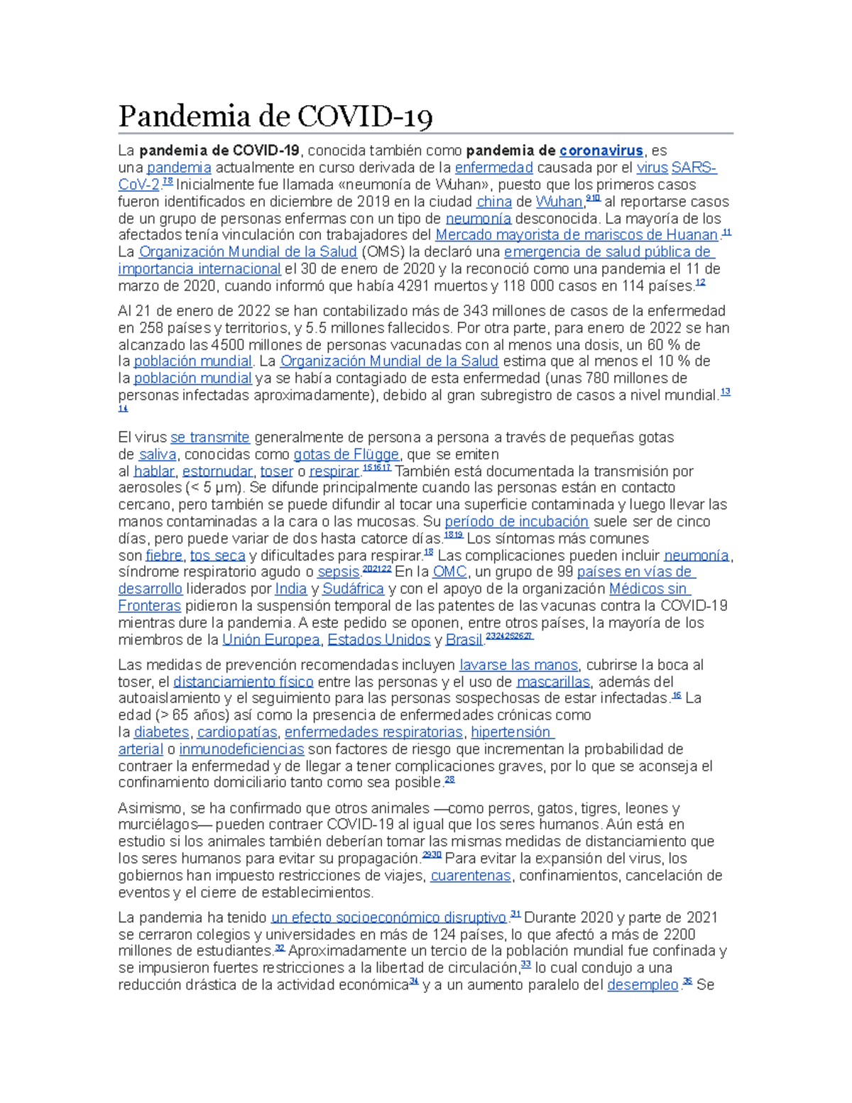 Una lección sobre Pandemia de Covid que nunca olvidaré - Pandemia de ...