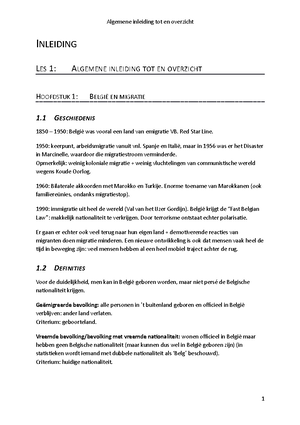 Papergezondheid - verplichte paper vak interdisciplinaire perspectieven op migratie en ...