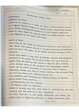 Perceived Stress Scale New - Copyright © 1994. By Sheldon Cohen. All ...