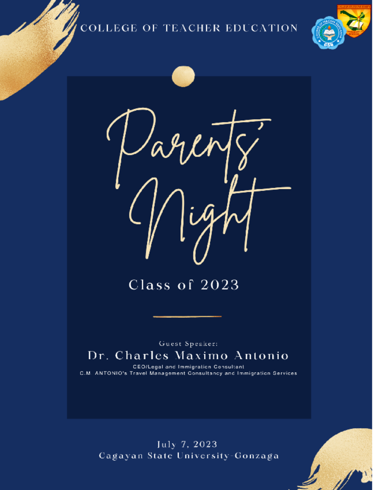 Educ-parents-night - Program design - PROGRAM Part I. Processional ...