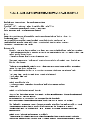 [Solved] English Scene Analysis - HSC Standard English - Studocu
