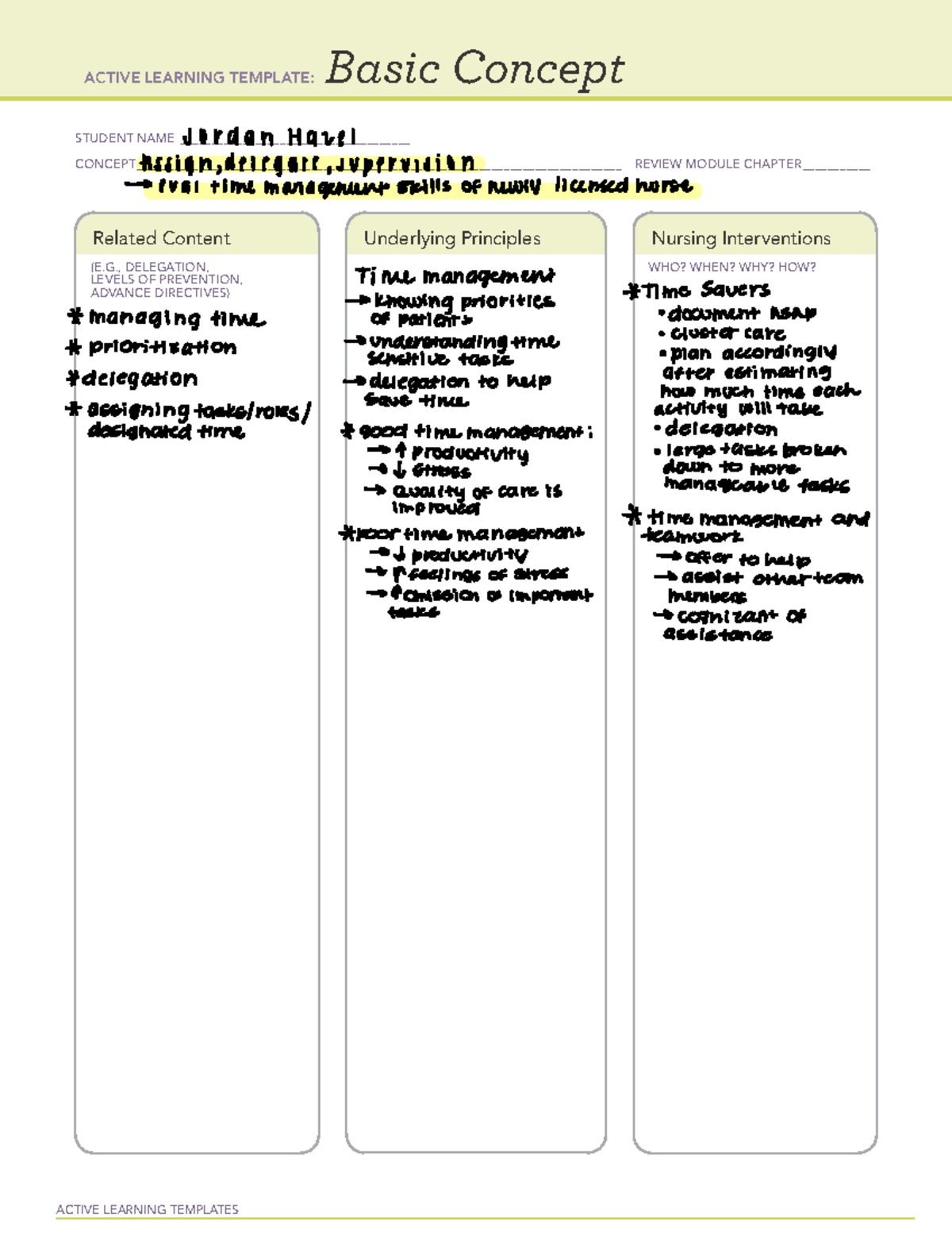 ATI A Leadership - Remediation - STUDENT NAME ...