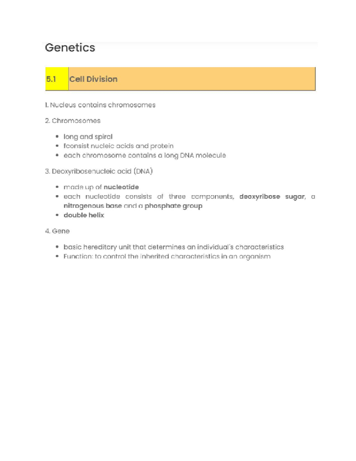 Jpg2pdf (10) - Form 4 Chapter 5 genetics - pharmaceutical science - Studocu