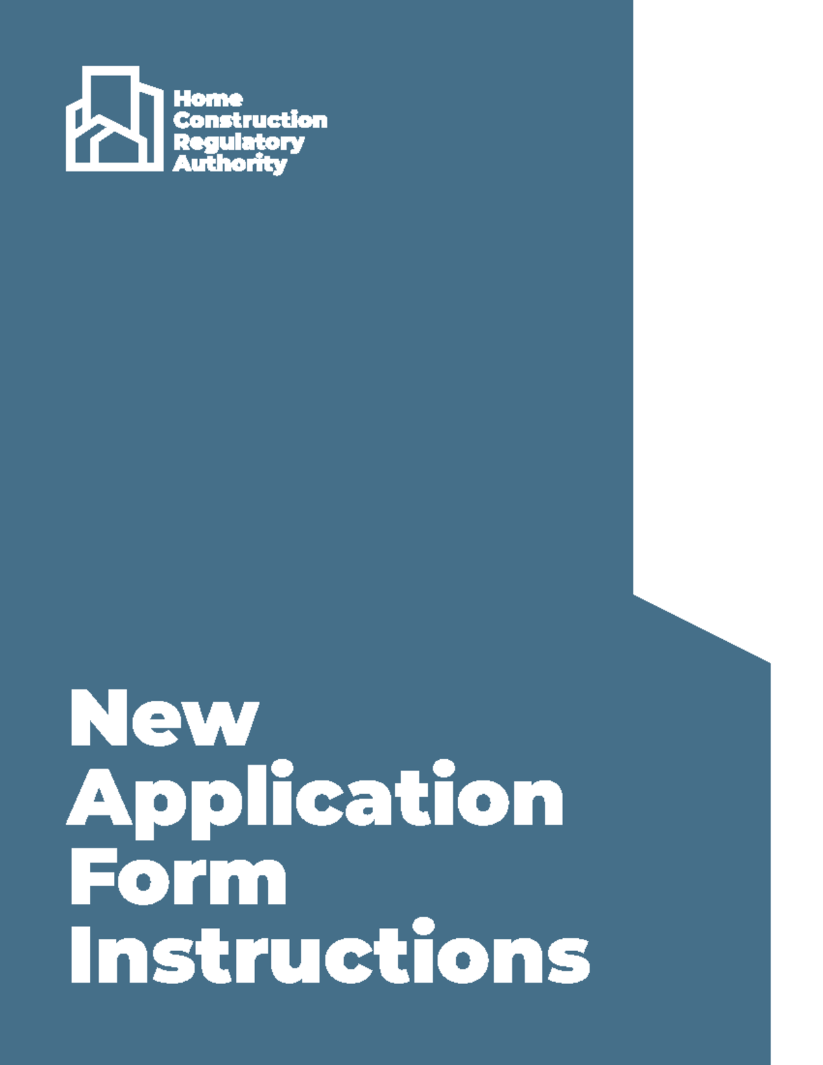 HCRA New Application Form Instructions 2022 07 20 - New Application ...