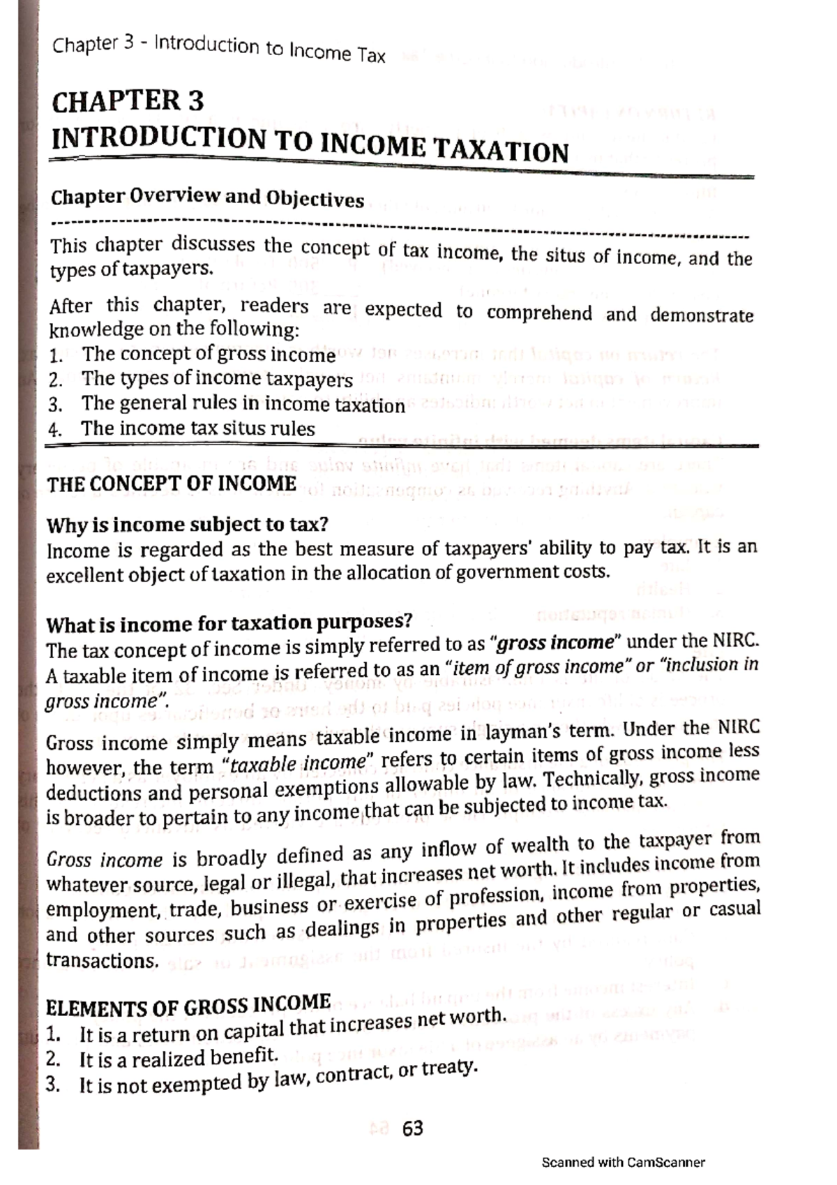 CH3 Income Tax - Accountancy - Studocu