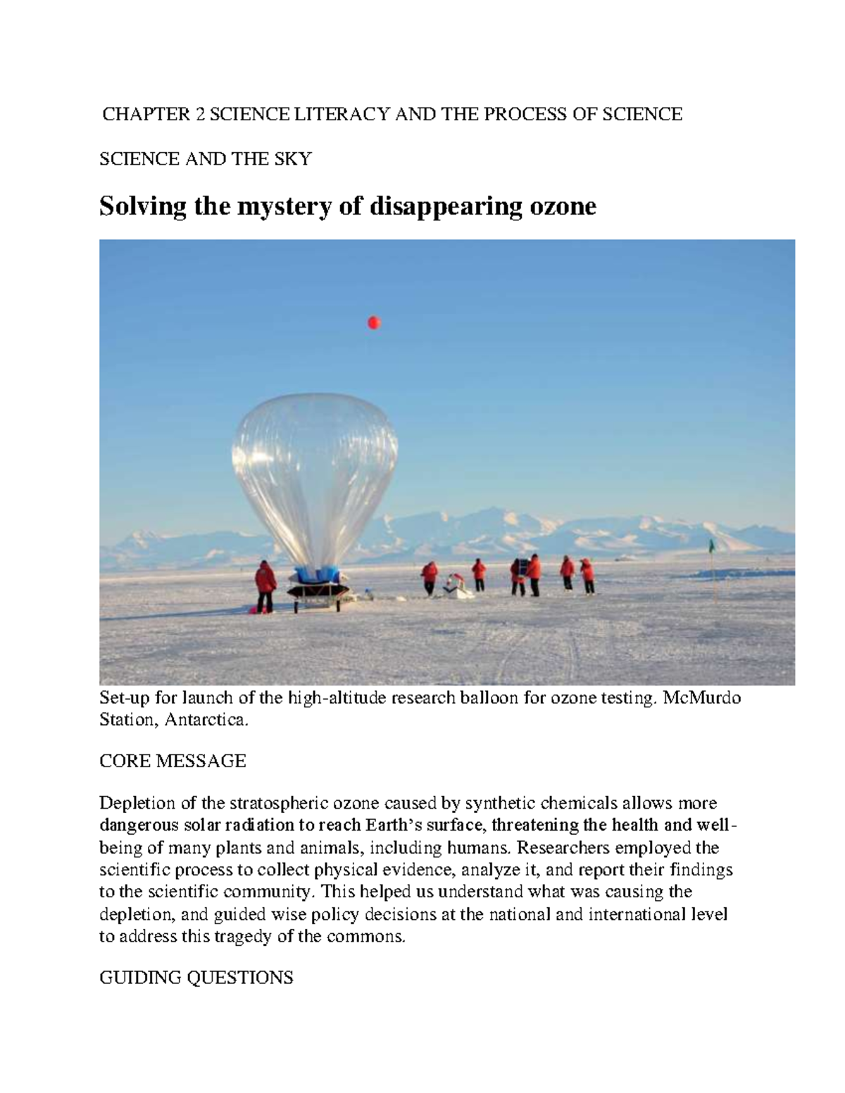 Chapter 2 - ebook - CHAPTER 2 SCIENCE LITERACY AND THE PROCESS OF ...