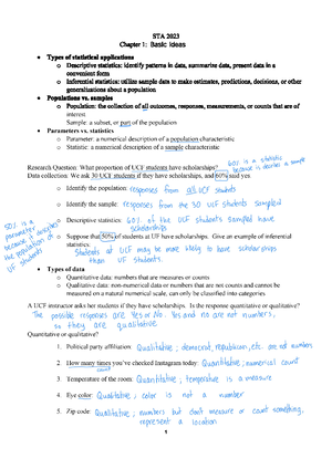 Discrete Probability Distribution - STA 2023 - Studocu