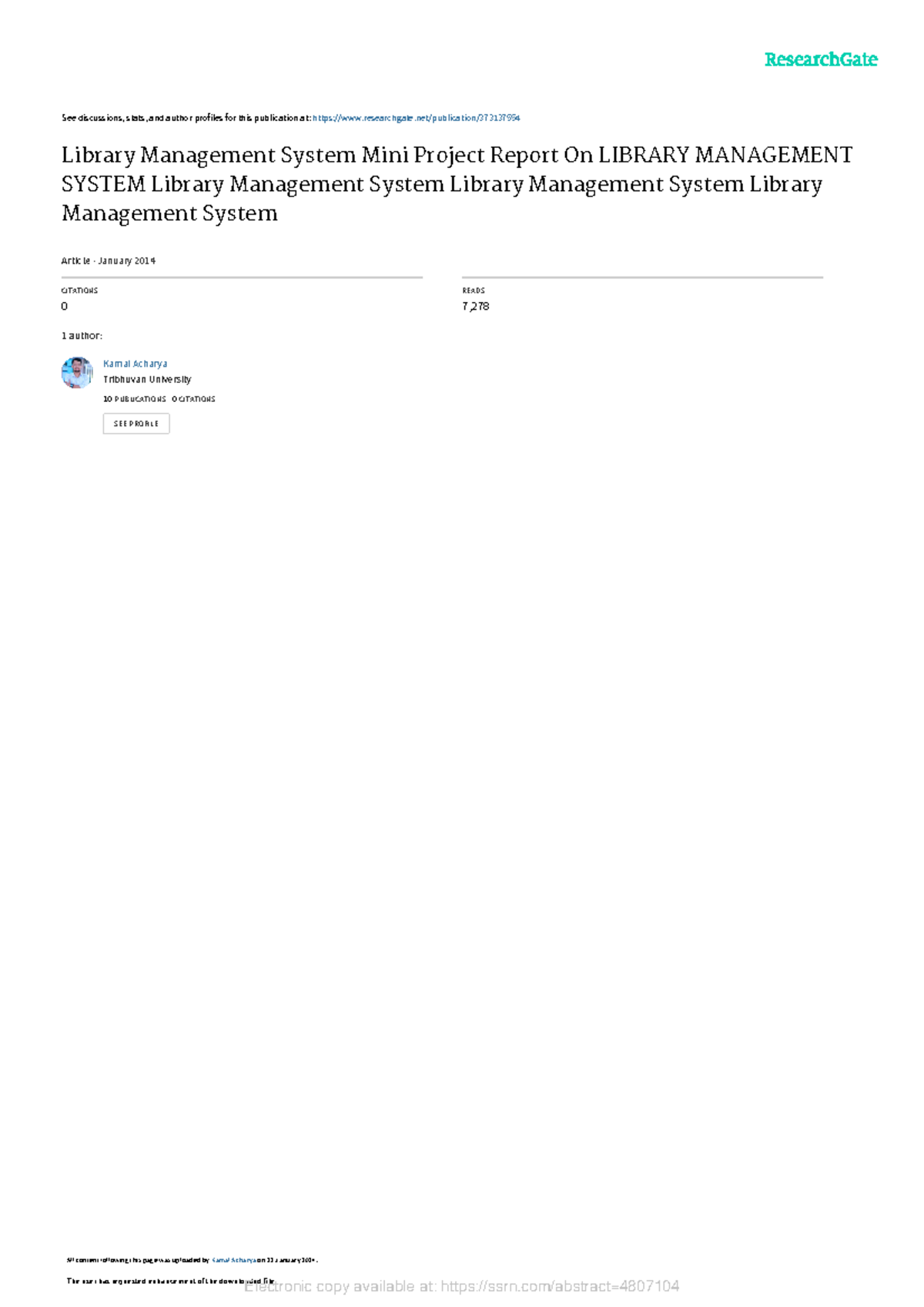 Library Management System. - The user has requested enhancement of the ...